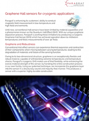 Cryogenic sensors - Paragraf
